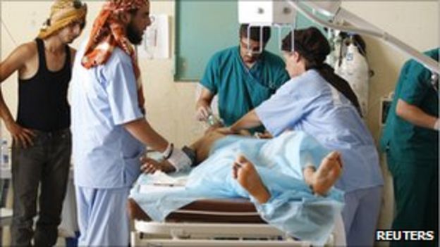 Libya conflict: Misrata girl's life in wake of attack - BBC News