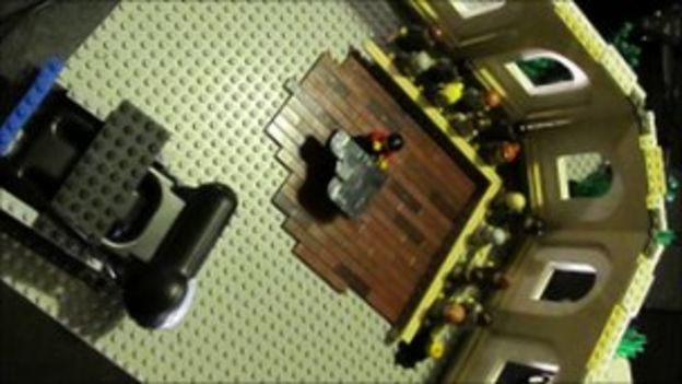Using Lego as the building blocks of movie making - BBC News