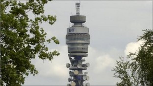 London's BT Tower to lose dish-shaped aerials - BBC News
