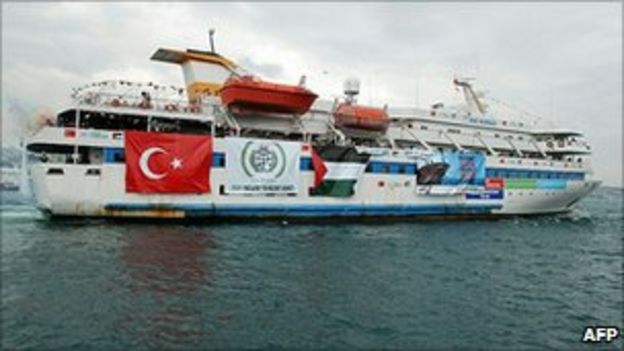 Turkey 'to escort Gaza aid ships' amid row with Israel - BBC News