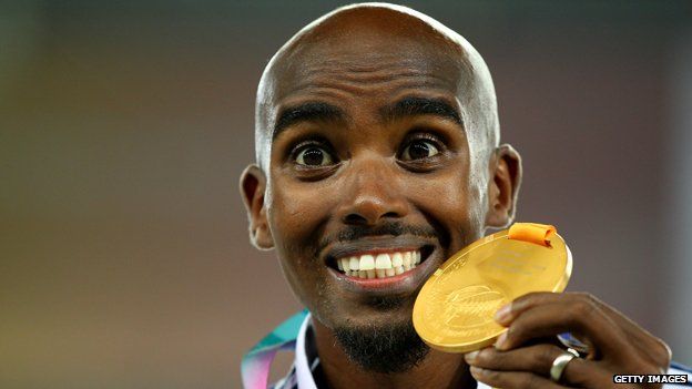Mo Farah wins 5,000m gold at Athletics Championships - BBC Newsround