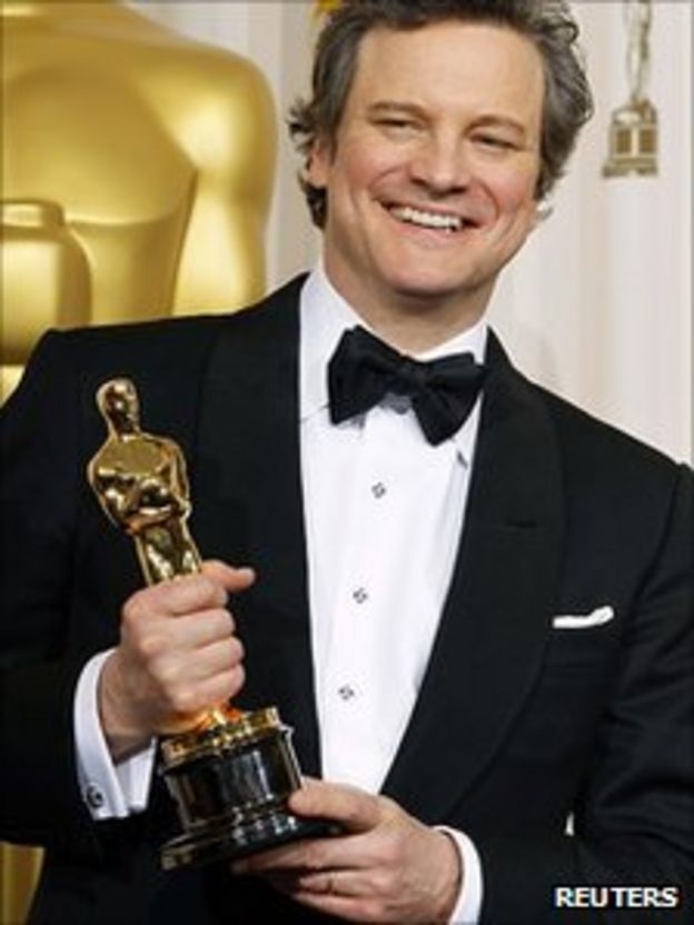 Colin Firth bemused by King's Speech success - BBC News