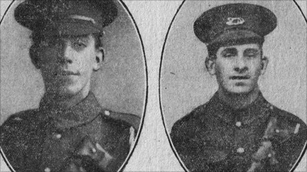Reading street named after WW1 hero Trooper Potts - BBC News