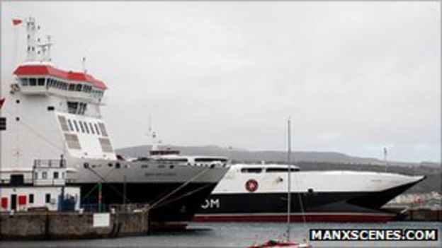 Some Manx ferry sailings resume after weather disruption - BBC News