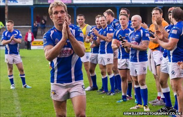 Gary Broadbent bows out after 18 years of rugby league - BBC Sport