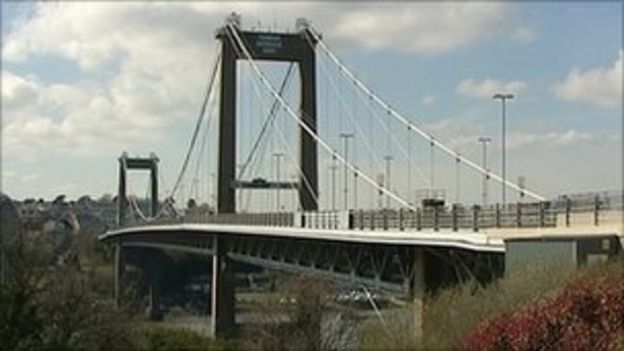 Tamar Bridge resurfacing work to take up to five weeks - BBC News