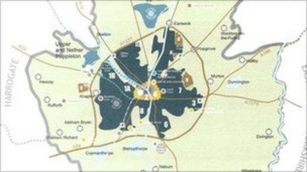 York development plan aims for 16,000 homes over 20 years - BBC News