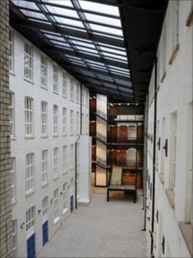 Conway Mill in west Belfast wins regeneration award - BBC News