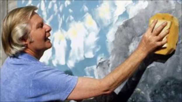 Tony Hart's 'art out of anything' passed on by daughter - BBC News