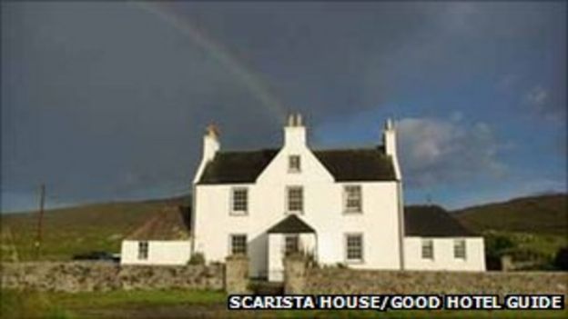Scarista House on Harris in Good Hotel Guide's top 10 - BBC News