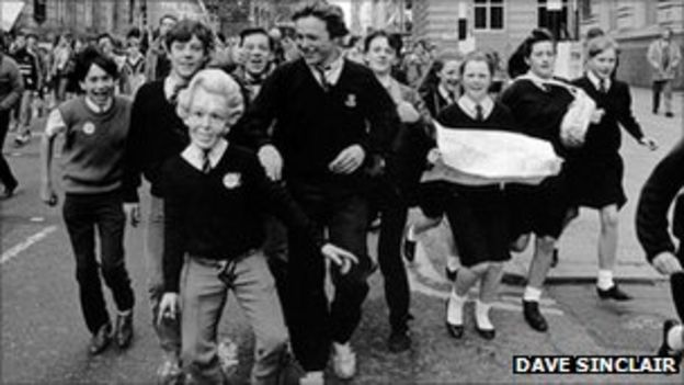 Liverpool School Strike 1985 exhibition at The Bluecoat - BBC News