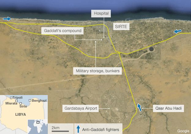 Libya conflict: Civilian fears in 'final' Sirte fight - BBC News