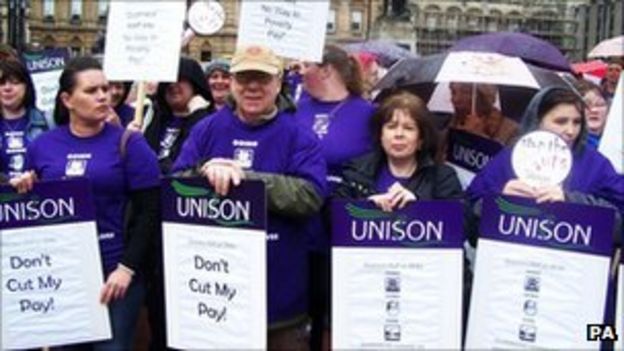 Unison members to vote on possible strike action - BBC News
