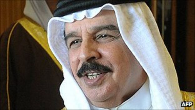 Meeting the king of simmering Bahrain - BBC News