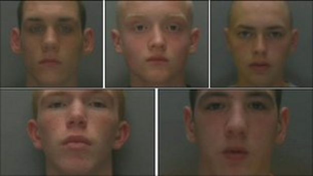 Boy, 13, among five teens detained for armed robberies - BBC News