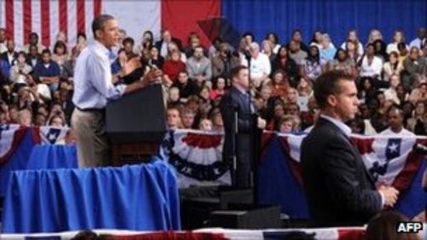 Barack Obama road trip kit truck stolen in Virginia - BBC News