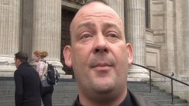 St Paul's Cathedral Canon Chancellor Giles Fraser in profile - BBC News