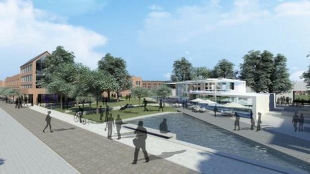 Anti-social behaviour hits £100m flagship Derby housing estate - BBC News