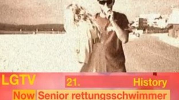 Poole lifeguards in Hitler YouTube video - BBC News