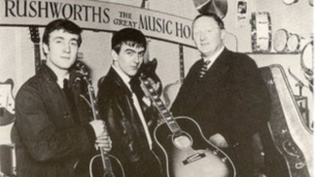 Liverpool Beatles guitar store Rushworth's researched - BBC News