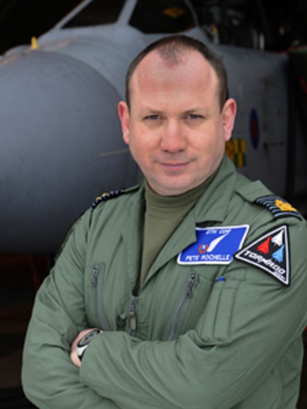 RAF Marham Group Captain's 'high-octane' time in charge - BBC News