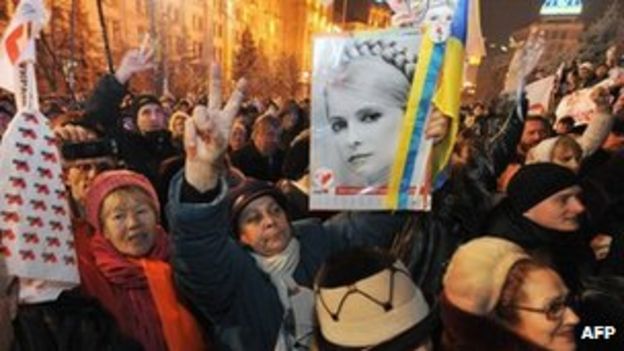 Tymoshenko Life Not In Danger Prison Service Says Bbc News