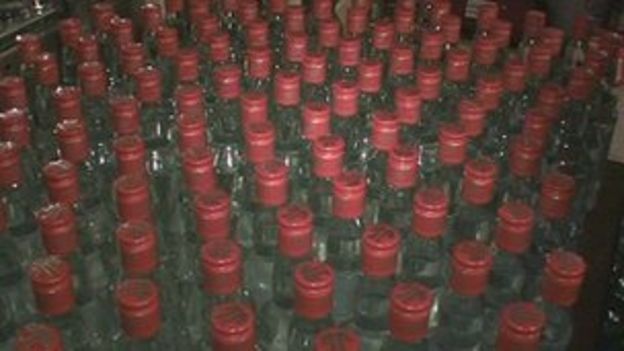 Leicestershire gang's fake vodka spread throughout UK - BBC News