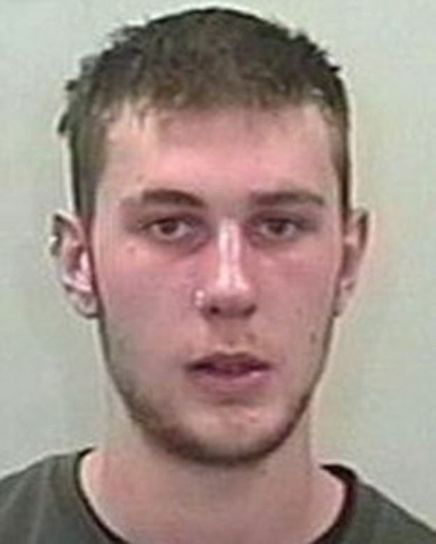 Joseph Binney jailed for violent disorder at protest - BBC News