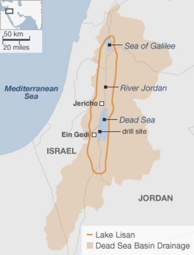 Cores reveal when Dead Sea 'died' - BBC News