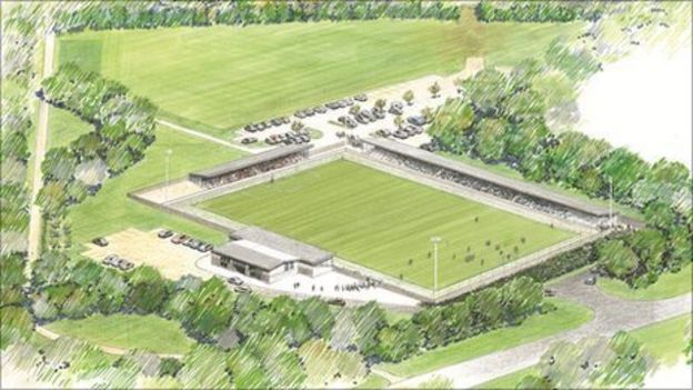 Basingstoke Town Football Club plans new £10m stadium - BBC News