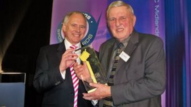 Unsung hero award for man dedicated to community sport - BBC News