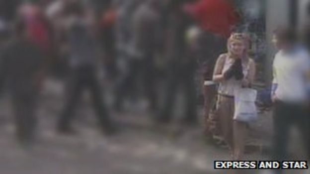 Wolverhampton trainers looter Danielle Corns released - BBC News