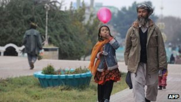 Afghan railway: First train runs on new line in north - BBC News