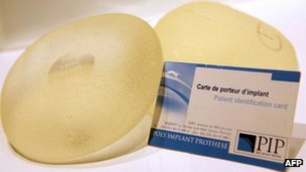 Fuel additive in banned PIP breast implants - report - BBC News