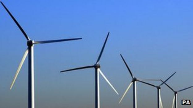 SSE wind power passes milestone - BBC News