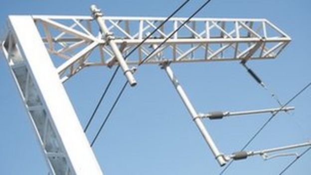 Network Rail's £200m overhead cable work in East Anglia - BBC News