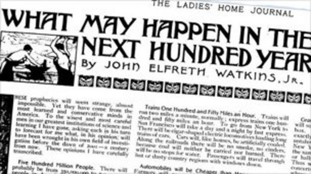 Ten 100-year predictions that came true - BBC News