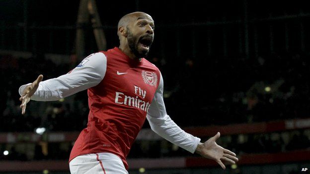 Henry still the King of Arsenal after goal on return - BBC Newsround