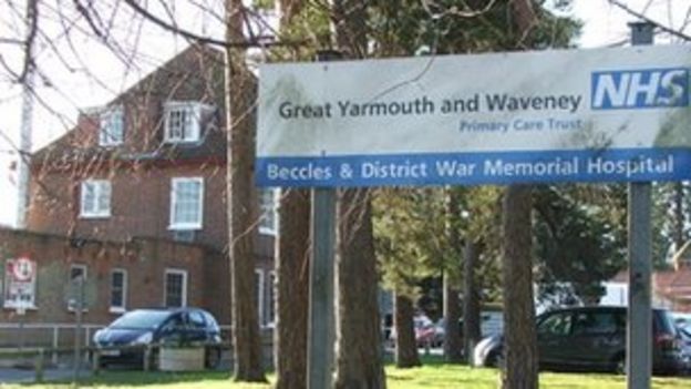 Work starts on £850,000 building work at Beccles Hospital - BBC News