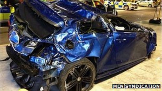 Sports car crash officer was on BBC police pursuit show - BBC News