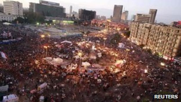 US citizens seek refuge at Cairo embassy - BBC News