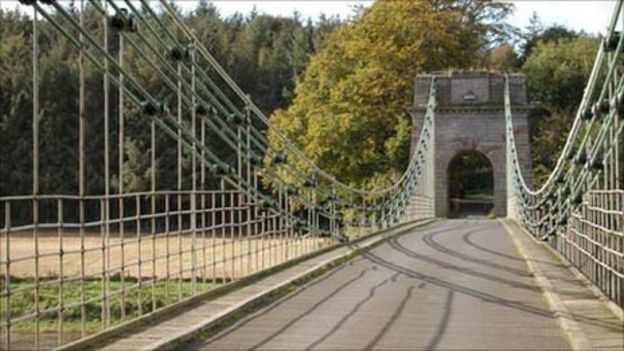 Scotland-England border bridge upgrade campaign begins - BBC News