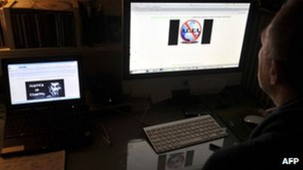 FBI probes Anonymous intercept of US-UK hacking call - BBC News