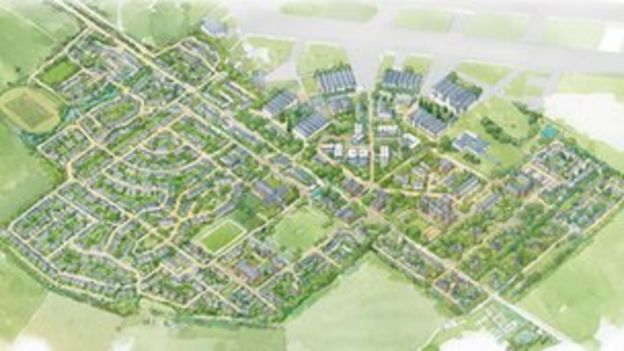Heyford Park open days to discuss school and homes plans - BBC News
