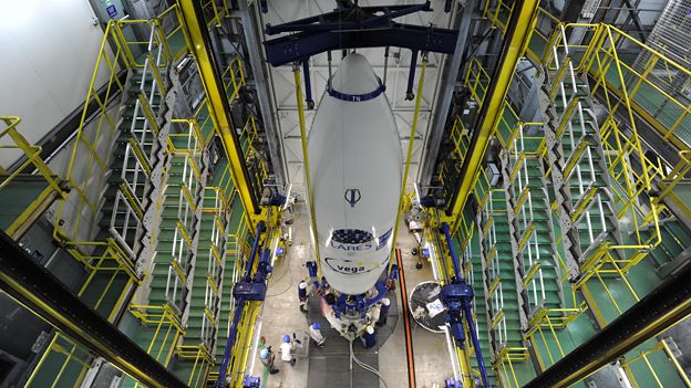 Vega rocket set for maiden voyage - BBC News