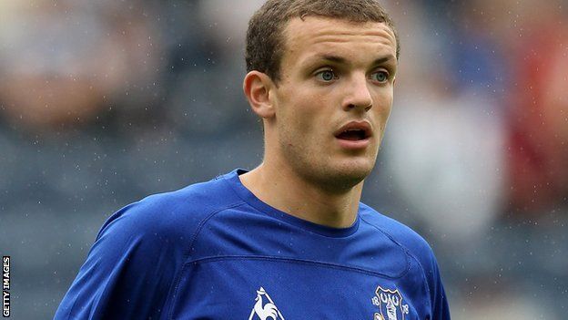 Everton's James Wallace extends Tranmere loan deal - BBC Sport