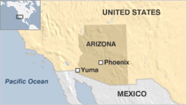 Marines die in US Arizona helicopter collision - BBC News