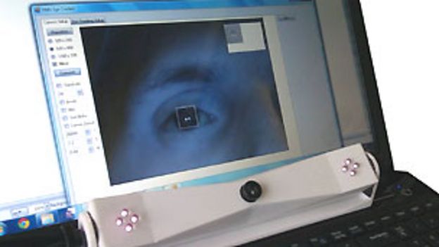 Eye-controlled computer games for disabled children - BBC News