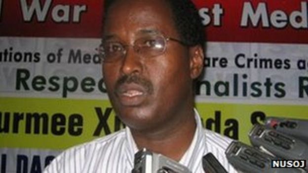 Somalia radio journalist Abukar Hassan Kadaf murdered - BBC News
