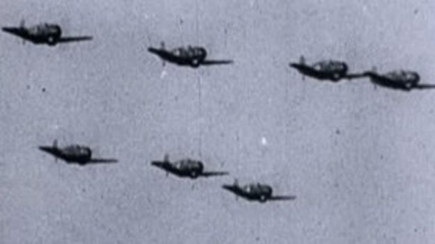 Newtownards remembers men killed in German bombing - BBC News